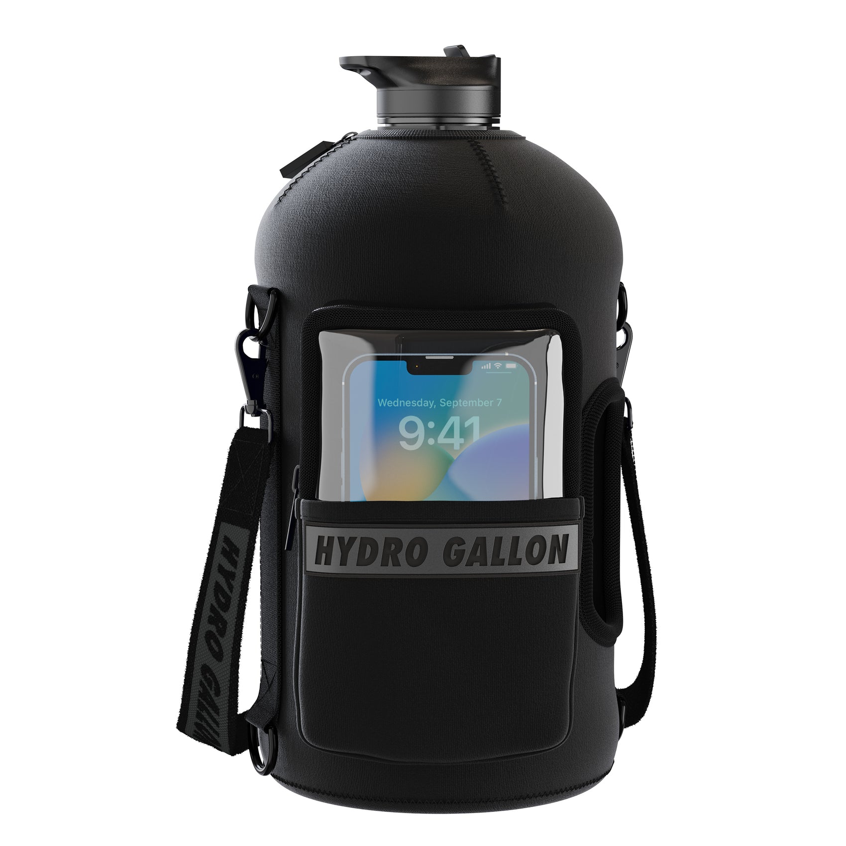 Hydro Gallon 1 Pro | One Gallon Water Bottle with Sleeve