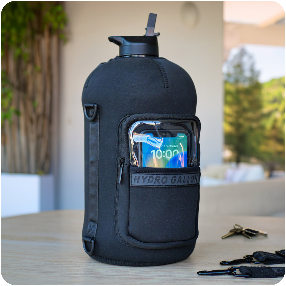 Hydro Gallon 1 Pro | One Gallon Water Bottle with Sleeve