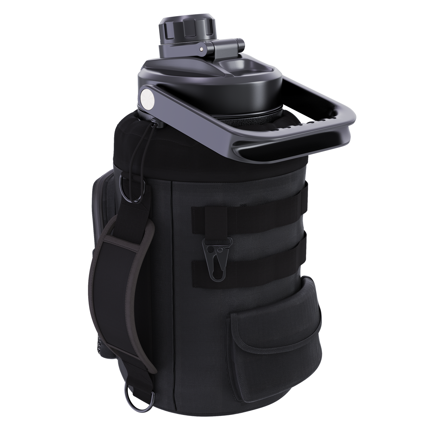 Hydro Gallon® Tactical | Metal Gallon Water Bottle w/ Rugged Sleeve