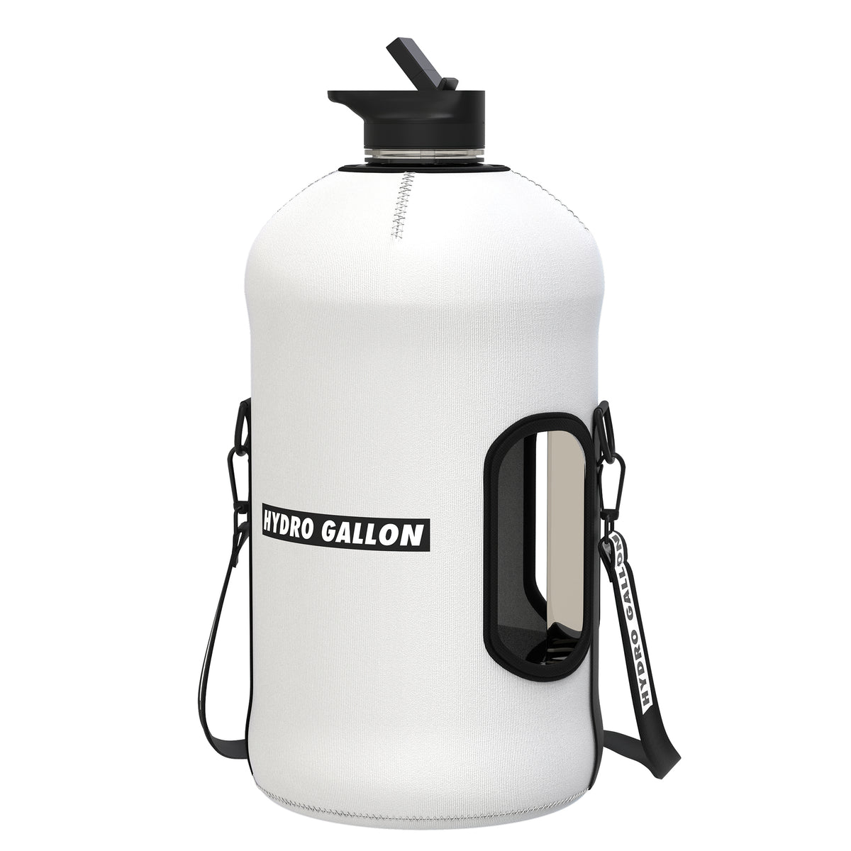 Hydro Gallon® 1 | Premium One Gallon Water Bottle Jug with Sleeve